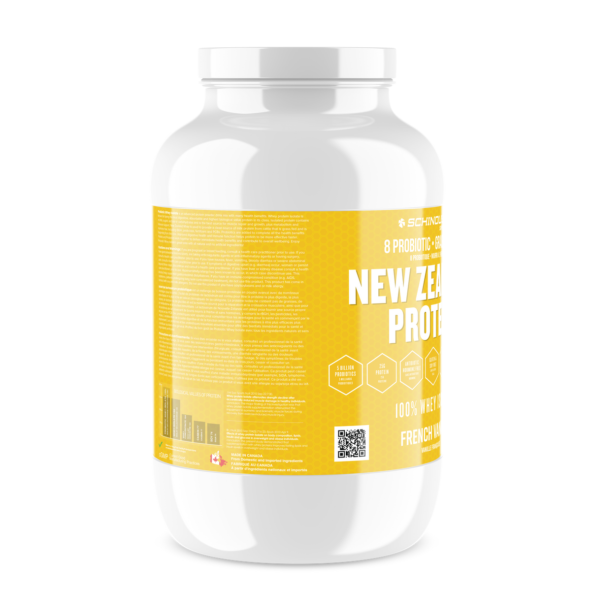 NEW ZEALAND VANILLA PROBIOTIC WHEY ISOLATE PROTEIN POWDER – Schinoussa ...