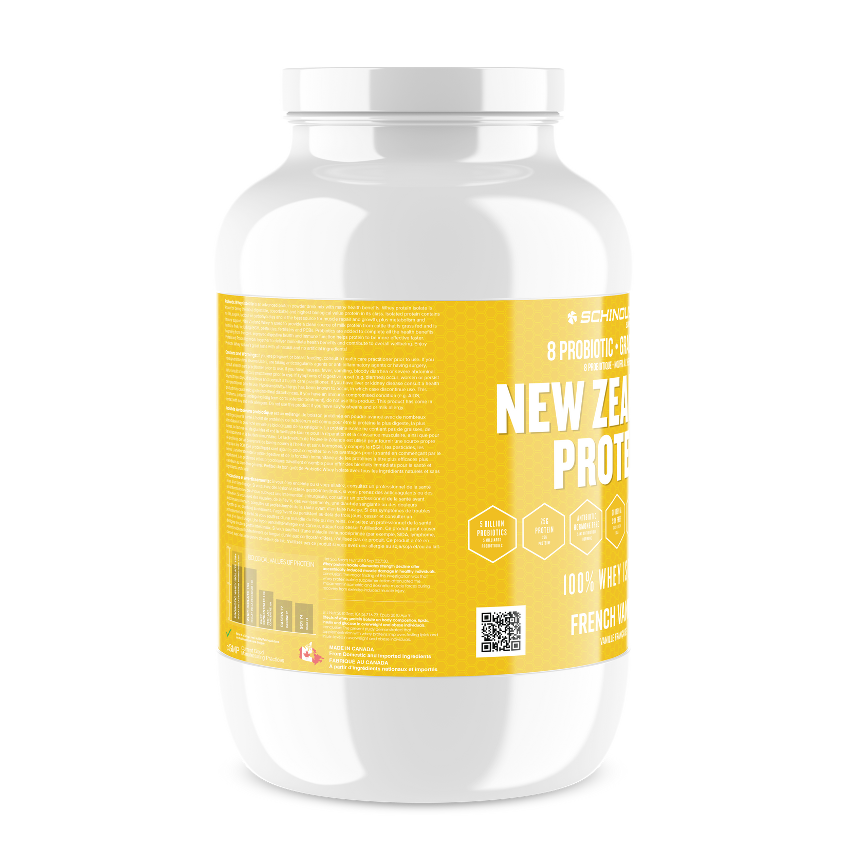 NEW ZEALAND VANILLA PROBIOTIC WHEY ISOLATE PROTEIN POWDER – Schinoussa ...