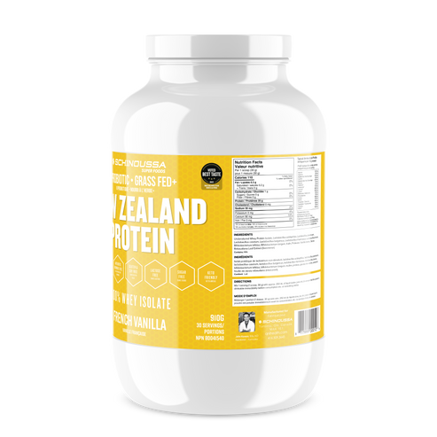 NEW ZEALAND VANILLA PROBIOTIC WHEY ISOLATE PROTEIN POWDER – Schinoussa ...